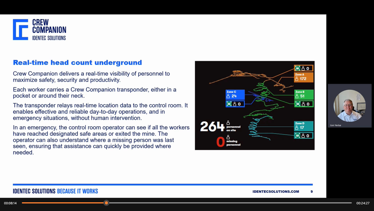 Webinar: Crew Companion For Mine Safety
